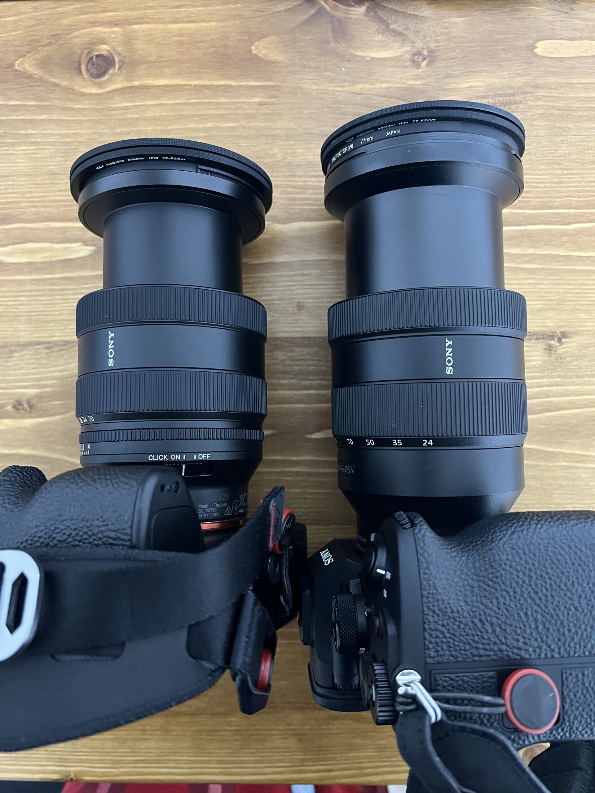 2070G開封レビュー: 24105G、1635Gとのサイズ比較 - Ryo’s Camera Memo